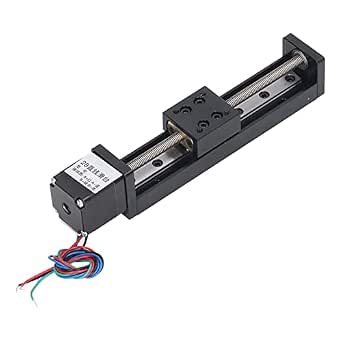 Linear Motion Stage, 100mm Stroke High Accuracy Linear Slide Table ...