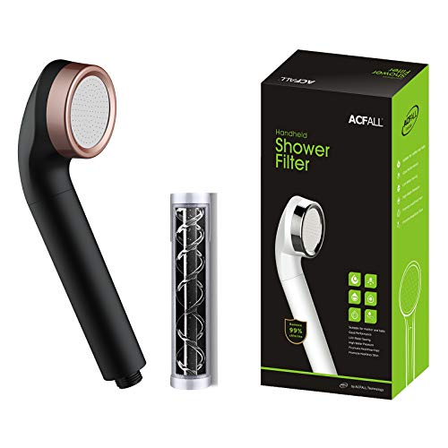 High Pressure Shower Heads with ACF Filter Cartridge Water - Want It All