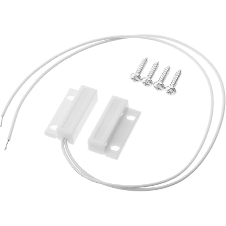 Amazon.com: 3 Sets MC 38 Mount Wired Door Window Sensor Magnetic Reed ...