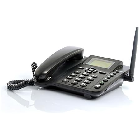 BW Wireless GSM Desk Phone - Quadband, SMS function: Amazon.de ...