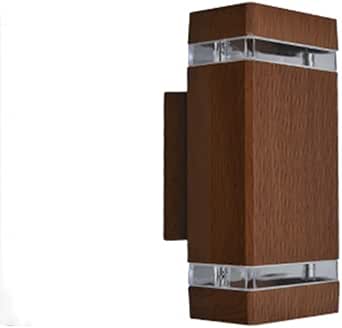 Luminária de parede externa GU10, luminária de parede externa de ...