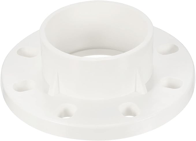 Amazon.com: PATIKIL 110mm/4.3 Inch PVC Pipe Fitting, Flange Pipe Socket ...