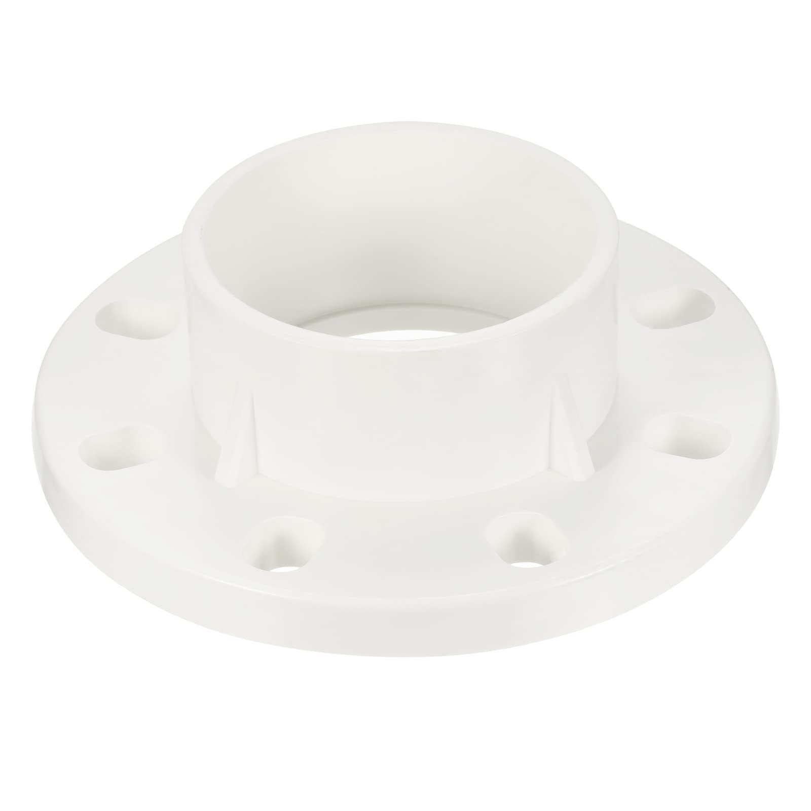 PATIKIL 110mm/4.3 Inch PVC Pipe Fitting, Flange Pipe Socket Coupling ...