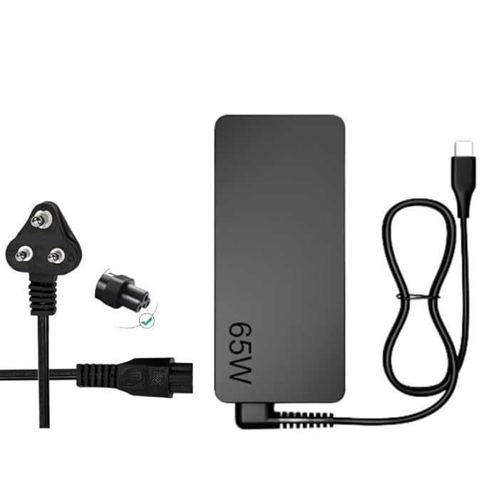 Replacement 65W USB C Charger Fit for Lenovo Thinkpad T480 T480s T580 ...