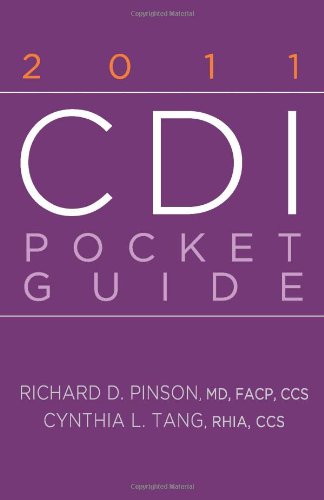 CDI Pocket Guide 2011: 9780982766408: Medicine & Health Science Books ...