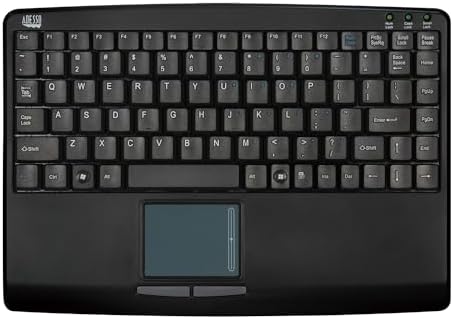 Adesso AKB-410UB mini toetsenbord - met touchpad - qwerty - USB ...