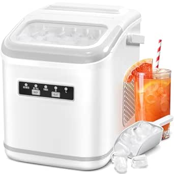Amazon.com: ZAFRO Countertop Ice Maker, Portable Ice Maker Machine with ...