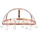 Amazon.com: Old Dutch Half-Round Pot Rack with Grid & 12 Hooks, Copper ...