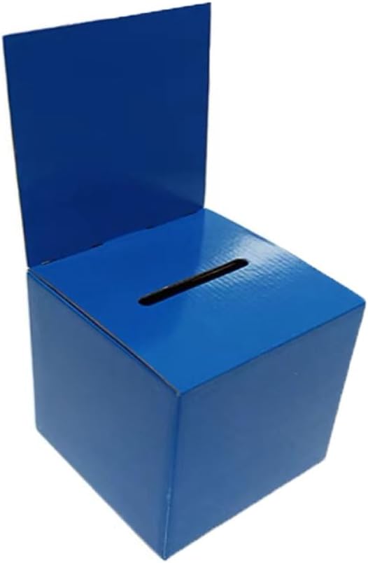 Amazon.com : Donation Charity Boxes Suggestion Box Ballot Box Cardboard ...