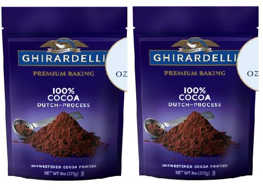 Amazon.com : Premium Baking Cocoa 100% Cocoa Dutch Process Unsweetened ...