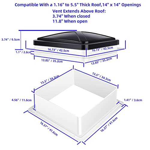 Starvent RV Roof Vent Fan 6-Speed-Reversible at RVREE