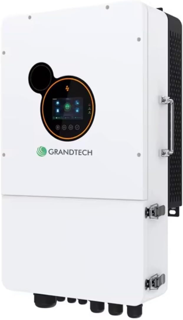 Amazon.com: GRANDTECH 12KW All-in-One Hybrid Solar Inverter, 48V System ...