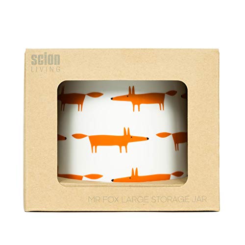 Scion Living Animal Range Large Ceramic Storage Jar Mr Fox – Ceramic ...