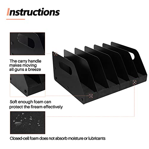 Snapklik.com : Adoreal Pistol Rack Handgun Rack Pistol Holder For Gun ...