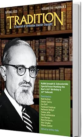 Tradition: A Journal of Orthodox Jewish Thought: Rabbi Joseph B ...