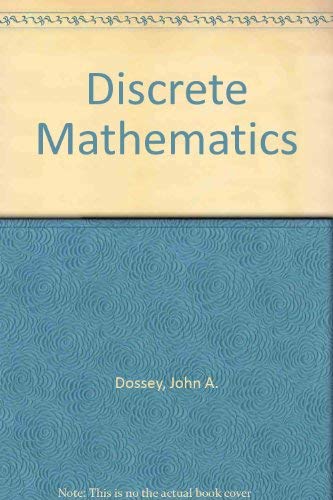 Discrete Mathematics: John A. Dossey: 9780673462879: Amazon.com: Books