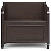 Amazon.com: SIMPLIHOME Connaught Entryway Storage Bench - 30 inch Wide ...