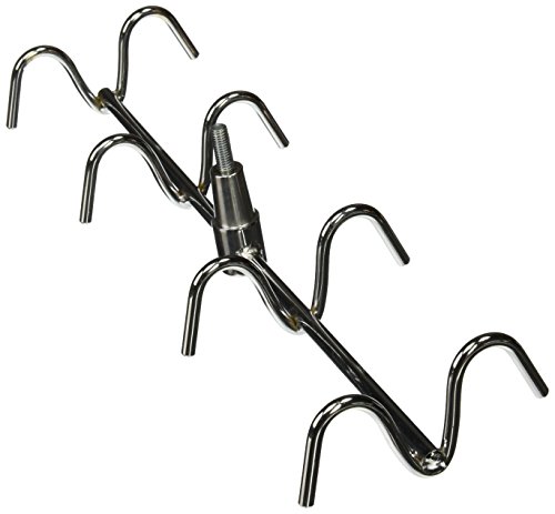 Amazon.com: Medline Stainless Steel Rake Hook Top For IV Pole, 8 Hooks (IV Pole Sold Separately ...