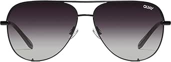Amazon.com: Quay High Key Medium Polarized Sunglasses Black Fade ...