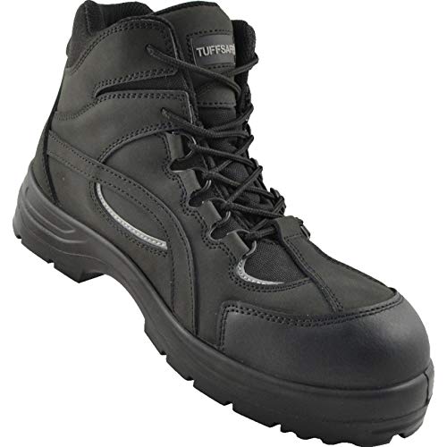 Tuffsafe Black Hiker Safety Boots Size - 12 : Amazon.in: Industrial ...