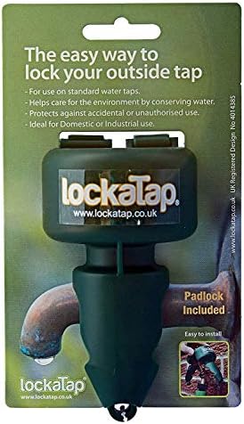 Outdoor Water Faucet Lock - Only fits Standard 1/2" Outside taps ...