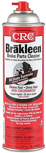 CRC Brakleen 05050 Brake Parts Cleaner - 50 State Formula with PowerJet ...