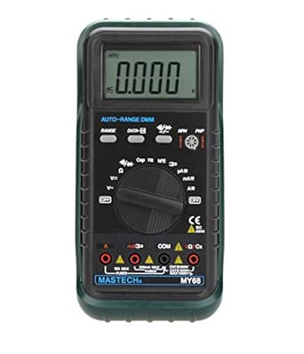 MY68 Handheld Auto Range Digital Multimeter DMM w/Capacitance Frequency ...