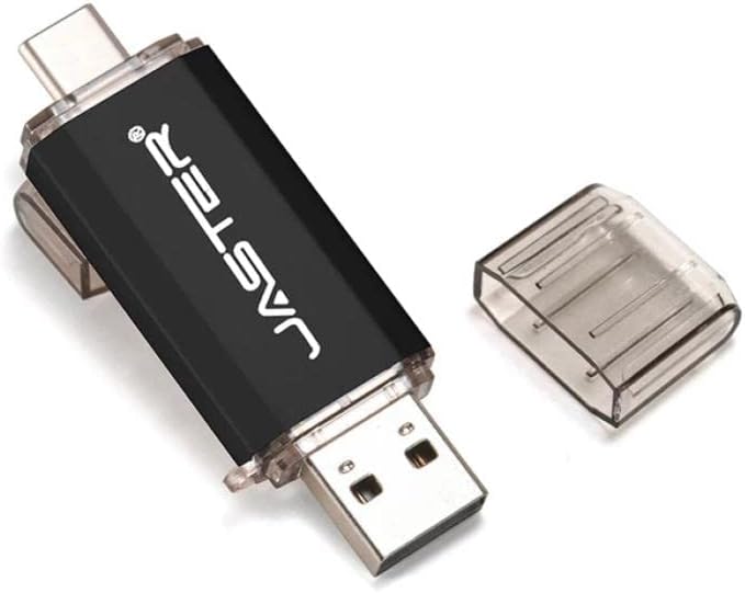 Jaster Pen Drive 64GB OTG USB2.0 Conector Tipo C Android | Amazon.com.br