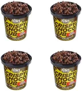 Amazon.com : NIMS Crispy Choco Tub – Mixed Milk Chocolate & Crunchy ...