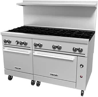 Amazon.com: Vulcan 60-SS-10B-N VULCAN Endurance Gas Range - 10 ...