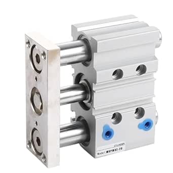Series 3 Position SMC Air Cylinder Compact Guide Rod Three-Shaft Pneumatic Guided MGPM16x30 with ...