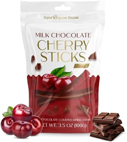 Amazon.com : Belgian Chocolate Covered Fruit Sticks - Gourmet Covered ...