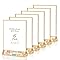 Amazon.com: PPH-Sisy Gold Frames 5x7 Acrylic Sign Holder Double Sided ...