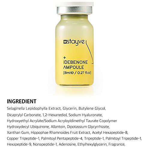 Stayve BB Glow Idebenone Ampoule Kit - 10 Vials, Micro Needling, Serum ...