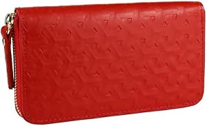 Amazon.com: Made in Italy womens wallet Vera Pelle Italian Leather 8 ...