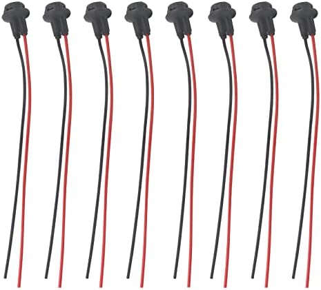 Amazon.com: FLYPIG 8PCS T10 W5W 194 168 LED Light Bulbs Sockets Pre ...