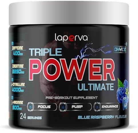 Laperva Triple Power Ultimate Pre-Workout- Maximize Muscle Pump ...