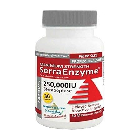 Amazon.com: Serra Enzyme Maximum Strength 90 Capsules : Health & Household