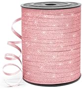 Amazon.com: HimBen 500 Yards 3/16" Shiny Laser Curling Ribbon Black ...