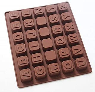 DR ENTERPRISE Silicone Chocolate Mould Alphabet Chocolates Candy Mold ...