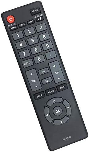 Amazon.com: NH305UD Replace Remote Control fit for Emerson LCD TV HDTV ...