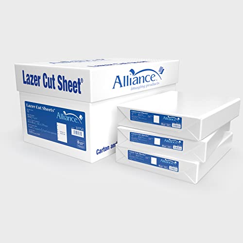 Snapklik.com : Prepunched Paper Alliance Laser Cut Sheet 5 Hole Left ...