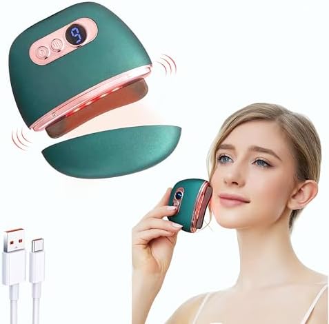 Amazon.com: AIOLEKUP Gua Sha Electric Face Massager & Body Scraper Tool ...