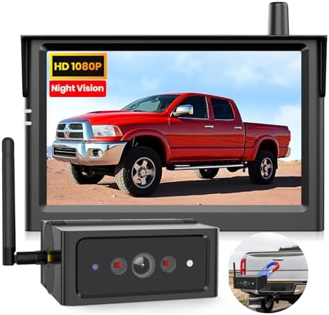 Amazon.com: AUTO-VOX Magnetic Wireless Backup Camera,2Mins DIY ...