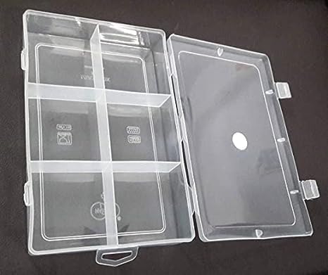 Shreeshann Plastic Grid Box Organizer For Jewelry Hair Pins Medicines ...