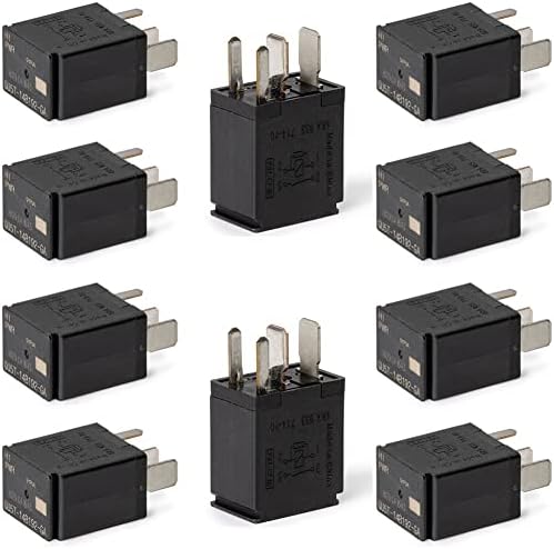 Amazon.com: DELLEN 10 X HI PWR 8L8T-14B192-AA 4-Pin Automotive Relays ...
