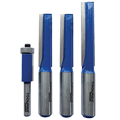 Kitchen Fitters Router Bit Set 4 Piece : Amazon.co.uk: DIY & Tools
