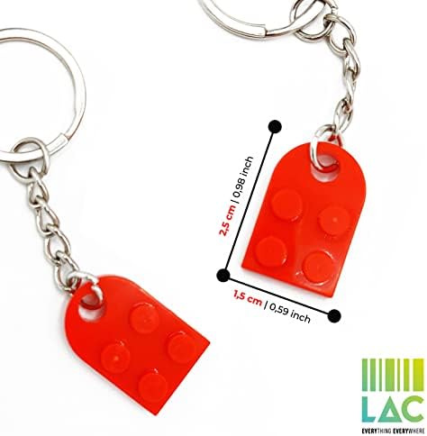 LAC Porte Clef Couple | Idee Cadeau Couple Original Porte Clef Coeur ...
