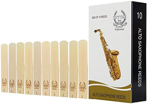 Rhythm Alto Saxophone Reeds for Alto Sax Strength 2 ; Box of 10 ...