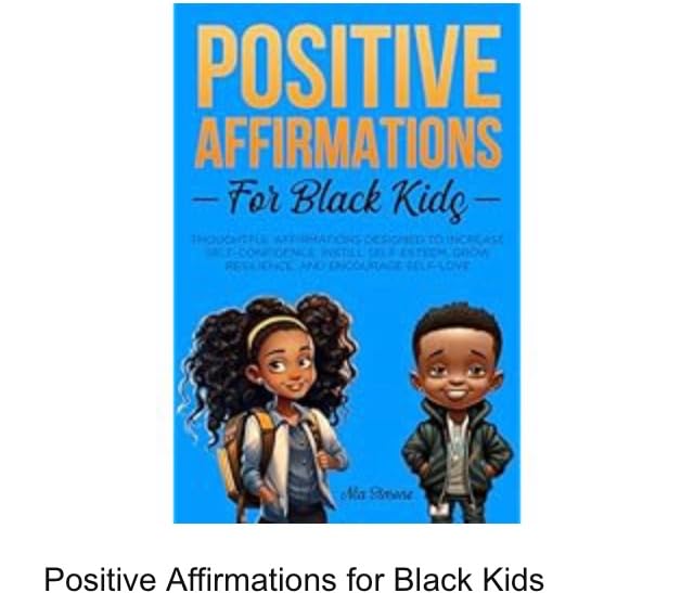 Amazon.com: Positive Affirmations for Black Kids Volume 2: Thoughtful ...